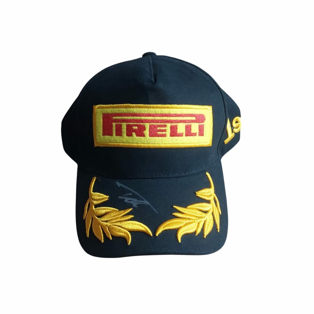 FERNANDO ALONSO SIGNED FORMULA 1 PODIUM CAP - Grandstand Memorabilia
