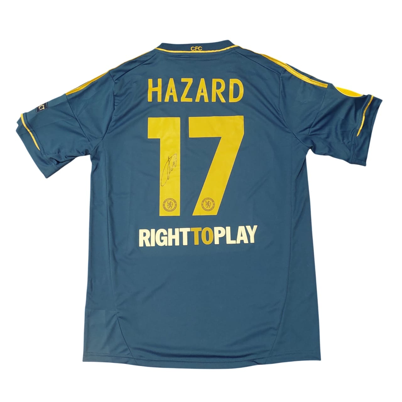 EDEN HAZARD SIGNED CHELSEA FOOTBALL SHIRT - Grandstand Memorabilia