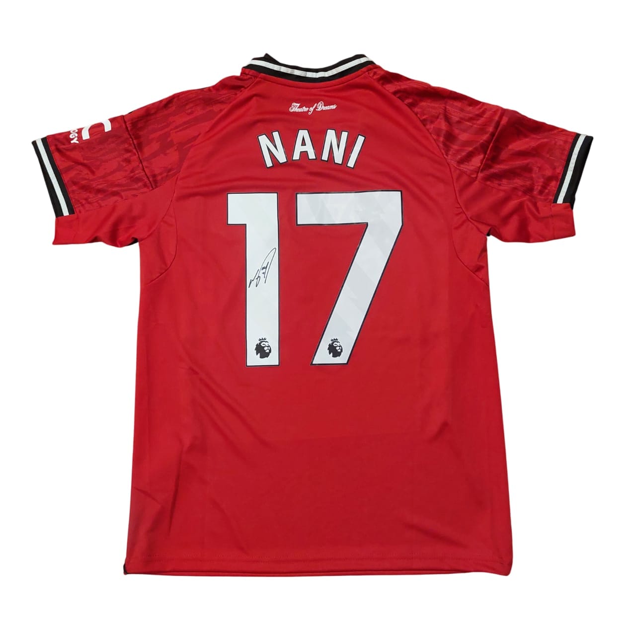 NANI SIGNED MANCHESTER UNITED FOOTBALL SHIRT - Grandstand Memorabilia