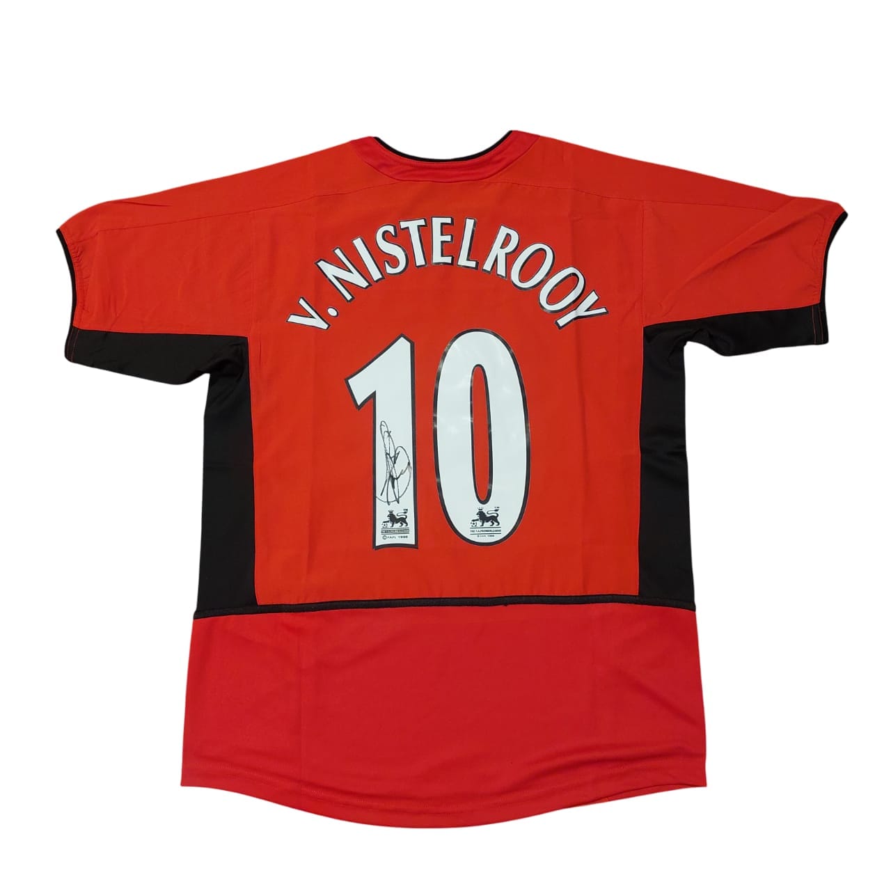 RUUD VAN NISTELROOY SIGNED MANCHESTER UNITED SHIRT - Grandstand Memorabilia